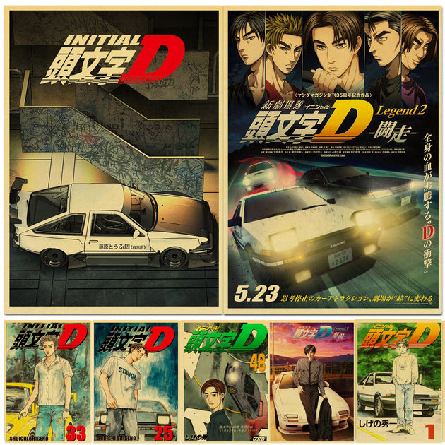 Initial D Posters – Apparel By Enemy