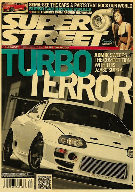 Toyota Supra MK4 Vintage JDM Poster – Apparel By Enemy